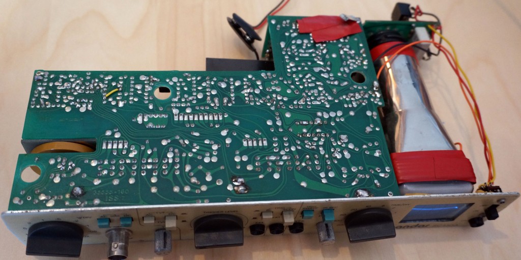 Fixing the cutest proper scope – Sincair/Thandar SC110A @ Lushprojects Blog