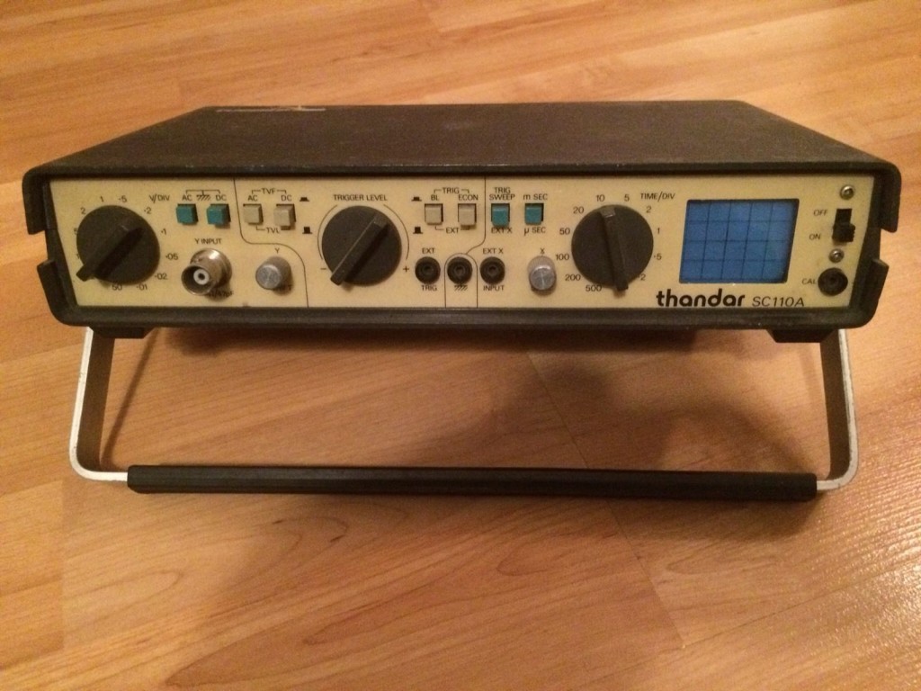 Fixing the cutest proper scope – Sincair/Thandar SC110A @ Lushprojects Blog